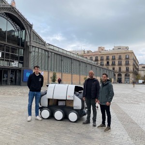 La UPC ensaya robot autónomo de reparto por las calles de Barcelona ...